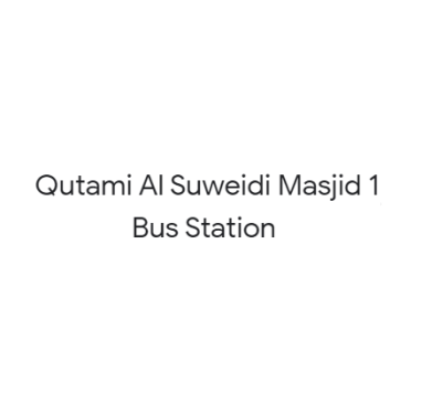 Al Twar 4, Qutami Al Suweidi Masjid 1 - Bus Station (Bus Stands) in ...