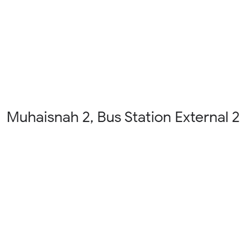 Muhaisnah 2, Bus Station External 2 (Bus Stands) in Dubai | Get Contact ...