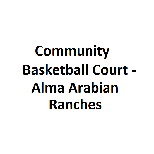 Community Basketball Court - Alma Arabian Ranches (Basketball Courts ...