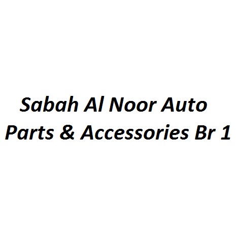 Sabah Al Noor Auto Parts & Accessories Br 1 (Auto Accessories ...