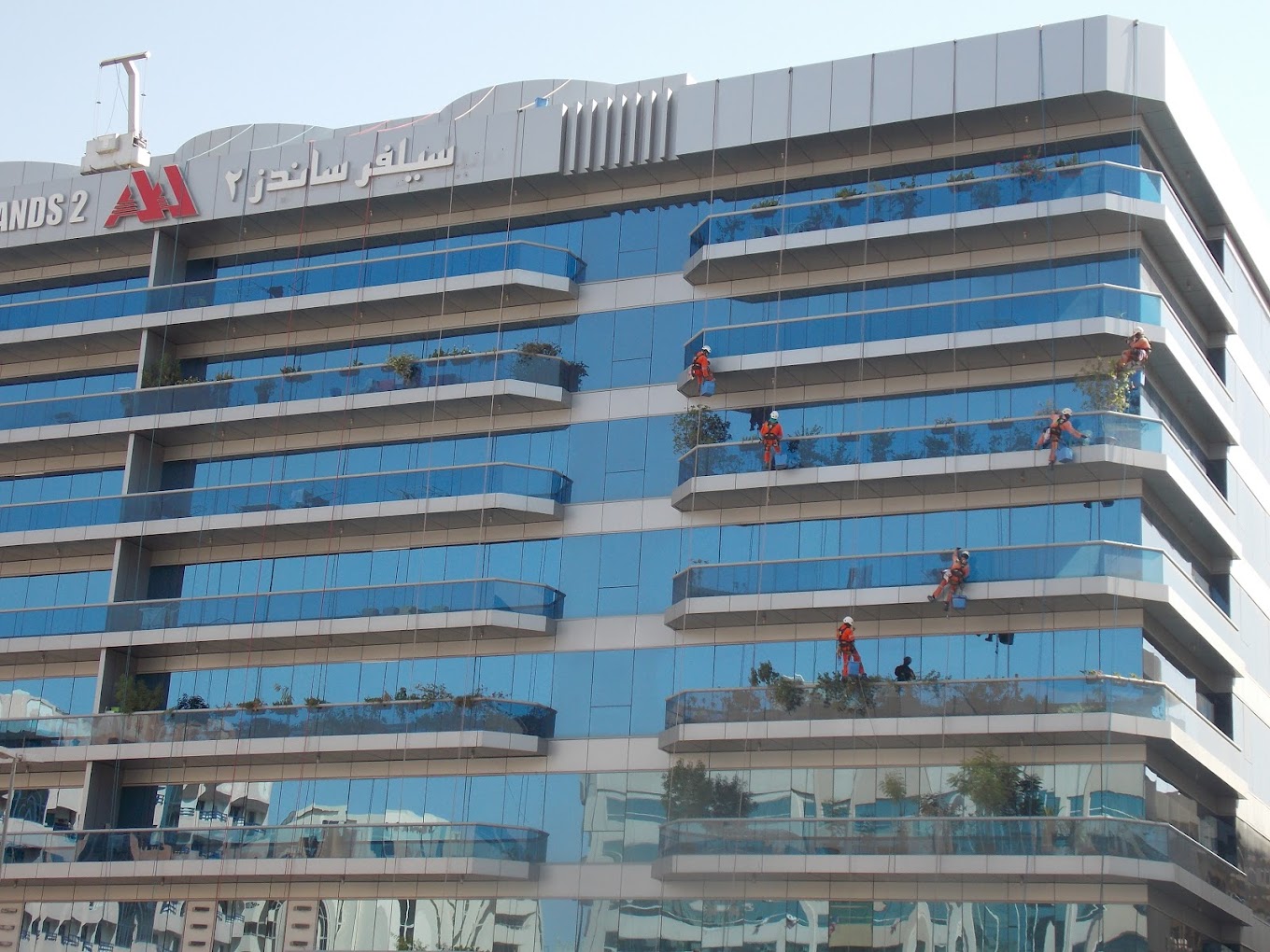 Rope Access Facade (Window Cleaning Services ) in Dubai | Get Contact ...