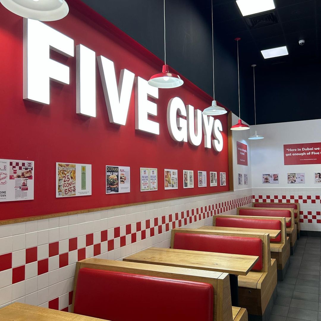 Five Guys - Al Wasl (Food Court) in Al Wasl | Get Contact Number ...